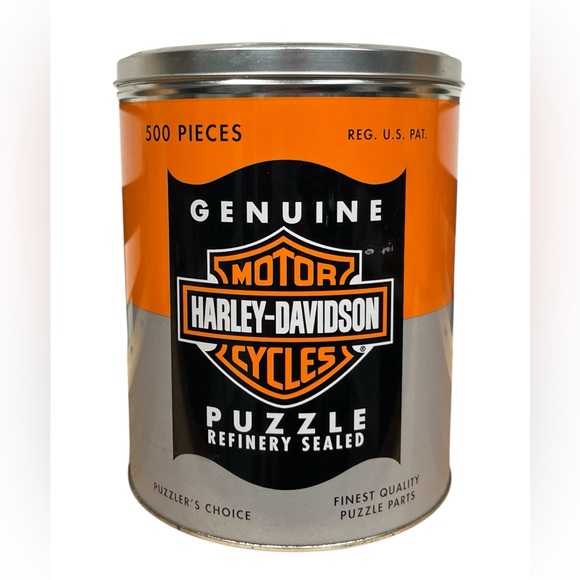 Harley-Davidson | Other | Harley Puzzle In Collectible Tin | Poshmark